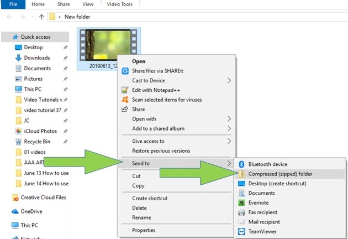 How To Compress A File For Email